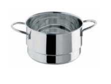 Cestello forato cottura a vapore alto Cm 24 Omra OMRA Ennebiservice